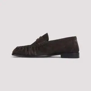 Saint Laurent Suede Loafers