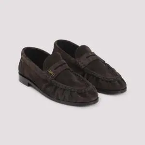 Saint Laurent Suede Loafers