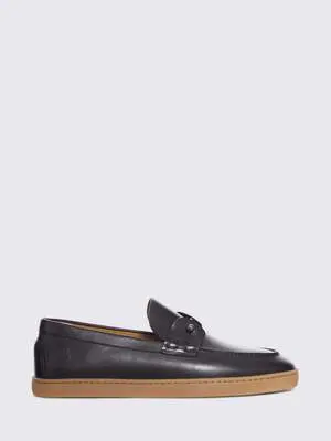 CHRISTIAN LOUBOUTIN Chambeliboat Leather Loafers - Black