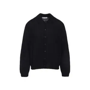 Our Legacy Evening Alpaca Blend Polo - Black