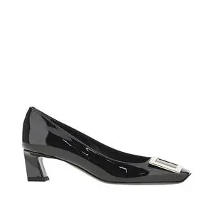 ROGER VIVIER Trompette Patent Leather Pumps - Black