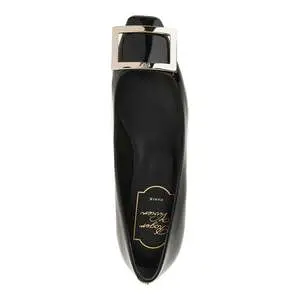 ROGER VIVIER Trompette Patent Leather Pumps
