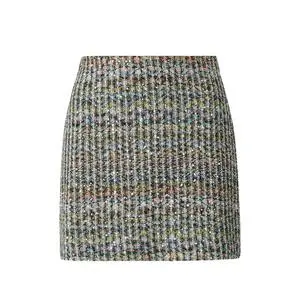 Missoni Metallic Viscose Blend Sequin Mini Skirt - Gray