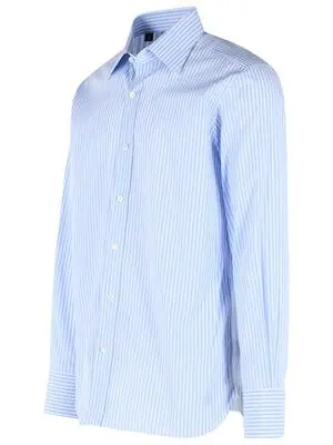TOM FORD Light And White Cotton Shirt