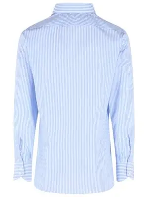TOM FORD Light And White Cotton Shirt