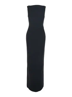 Solace London Long Dress - Black
