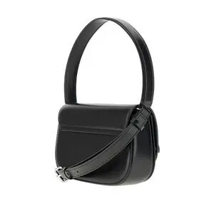 DIESEL® Leather 1dr Shoulder Bag - Black