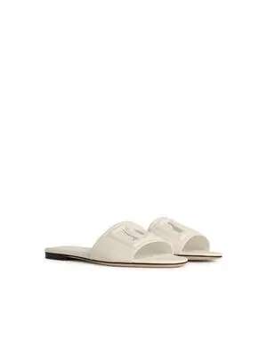 Dolce & Gabbana Leather Slippers