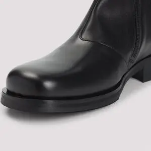 Our Legacy Leather Boots - Black