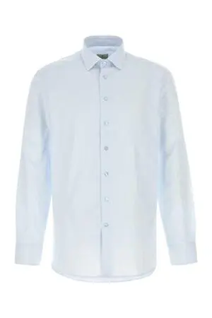 Etro Pastel Light Cotton Shirt - Blue