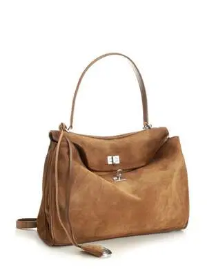 Balenciaga Rodeo Suede Bag