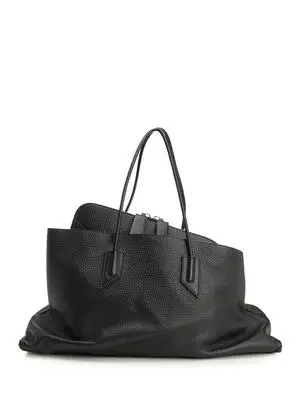 Attico Large La Passeggiata Shoulder Bag - Black
