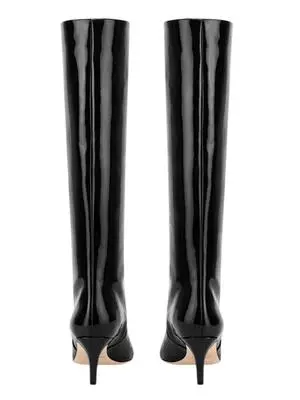Paris Texas 60mm Stiletto Boot - Black