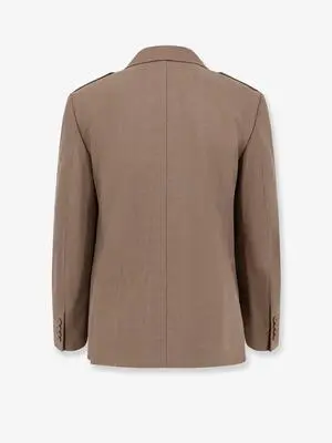Dior Single-breasted Virgin Wool Blazer