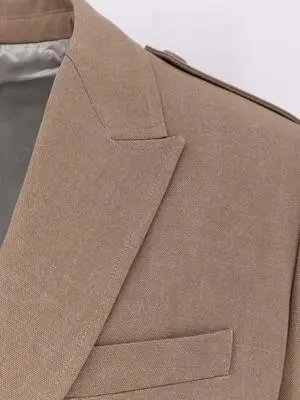 Dior Single-breasted Virgin Wool Blazer
