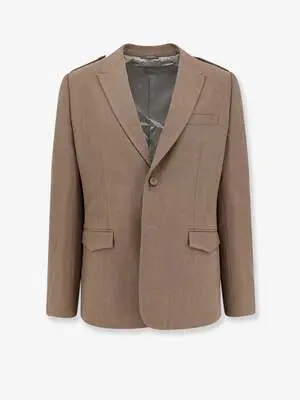 Dior Single-breasted Virgin Wool Blazer - Cream