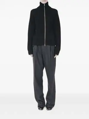 MAISON MARGIELA Ribbed Cardigan With Zip