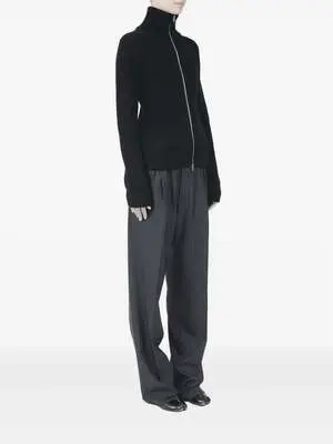 MAISON MARGIELA Ribbed Cardigan With Zip