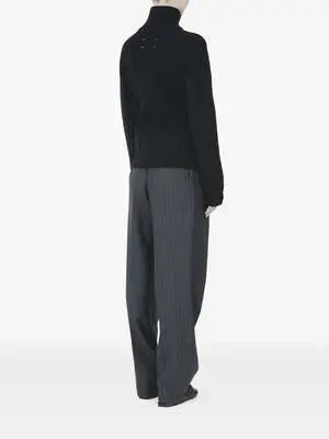 MAISON MARGIELA Ribbed Cardigan With Zip