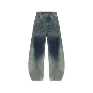 DIESEL® Denim Wide-leg Jeans - Blue