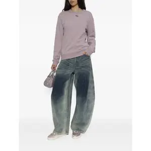 DIESEL® Denim Wide-leg Jeans - Blue