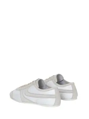 Dries Van Noten Suede Sneakers - White