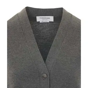 Thom Browne Milano Classic Cardigan - Gray