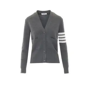 Thom Browne Milano Classic Cardigan - Gray