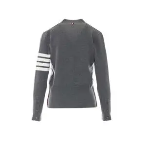Thom Browne Milano Classic Cardigan - Gray