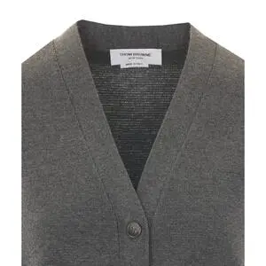 Thom Browne Milano Classic Cardigan - Gray