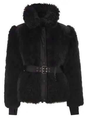 Moncler Valdivian Shearling Down Jacket