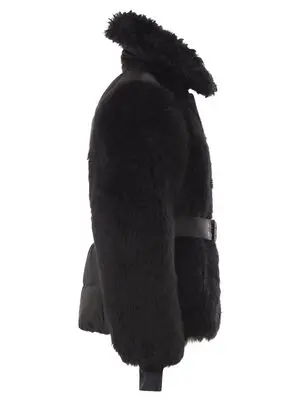 Moncler Valdivian Shearling Down Jacket
