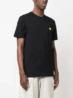 Versace T-shirt With Medusa Embroidery