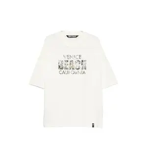 Palm Angels Neutrals T-shirts & Vests T-shirts