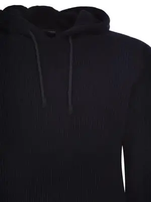 Tagliatore Hunter Ribbed Jumper With Hood