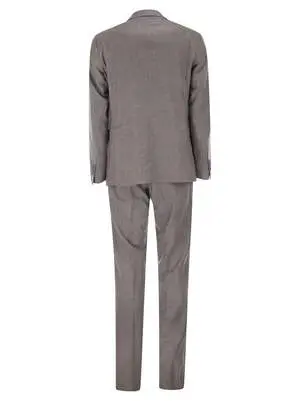 Tagliatore Superfine Virgin Wool Suit - Gray