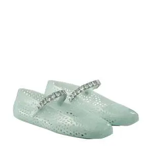 JIMMY CHOO The Jelly Flats - Green