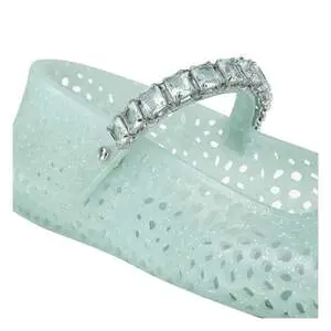 JIMMY CHOO The Jelly Flats - Green