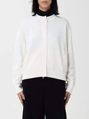 Max Mara Pearl Zip Up Cardigan - Cream