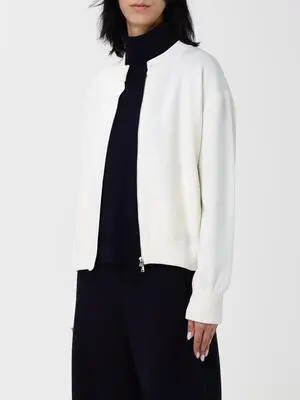 Max Mara Pearl Zip Up Cardigan - Cream