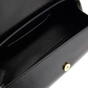 JIL SANDER Leather Cannolo Bag - Black