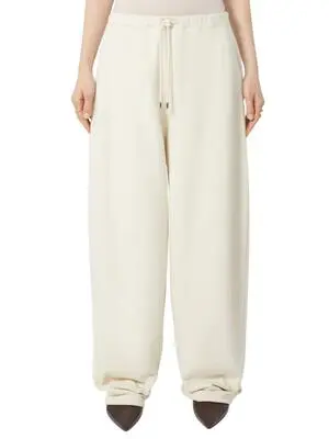 Sportmax Soft, Lightweight Fleece Pants Ivory