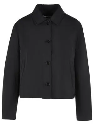 JIL SANDER Polyamide Jacket - Black