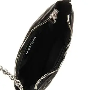 MAISON MARGIELA Micro Glam Slam Hobo Bag - Black