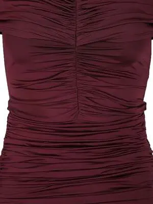 SELF-PORTRAIT Ruffled Midi Dress