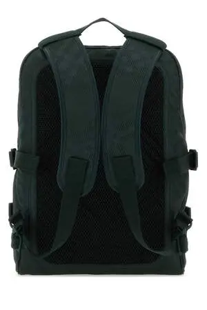 Burberry Bottle Nylon Blend Check Backpack