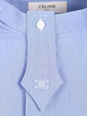 Celine Cotton Poplin Shirt Dress