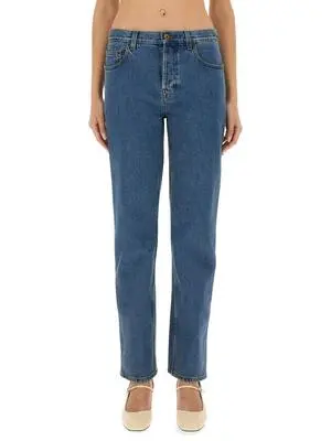 Burberry Straight Fit Jeans - Blue