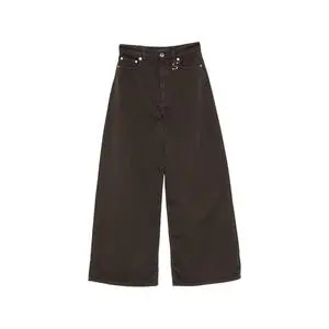 Sportmax Denim Wide-leg Jeans - Brown
