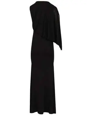 SELF-PORTRAIT Long One-shoulder Dress